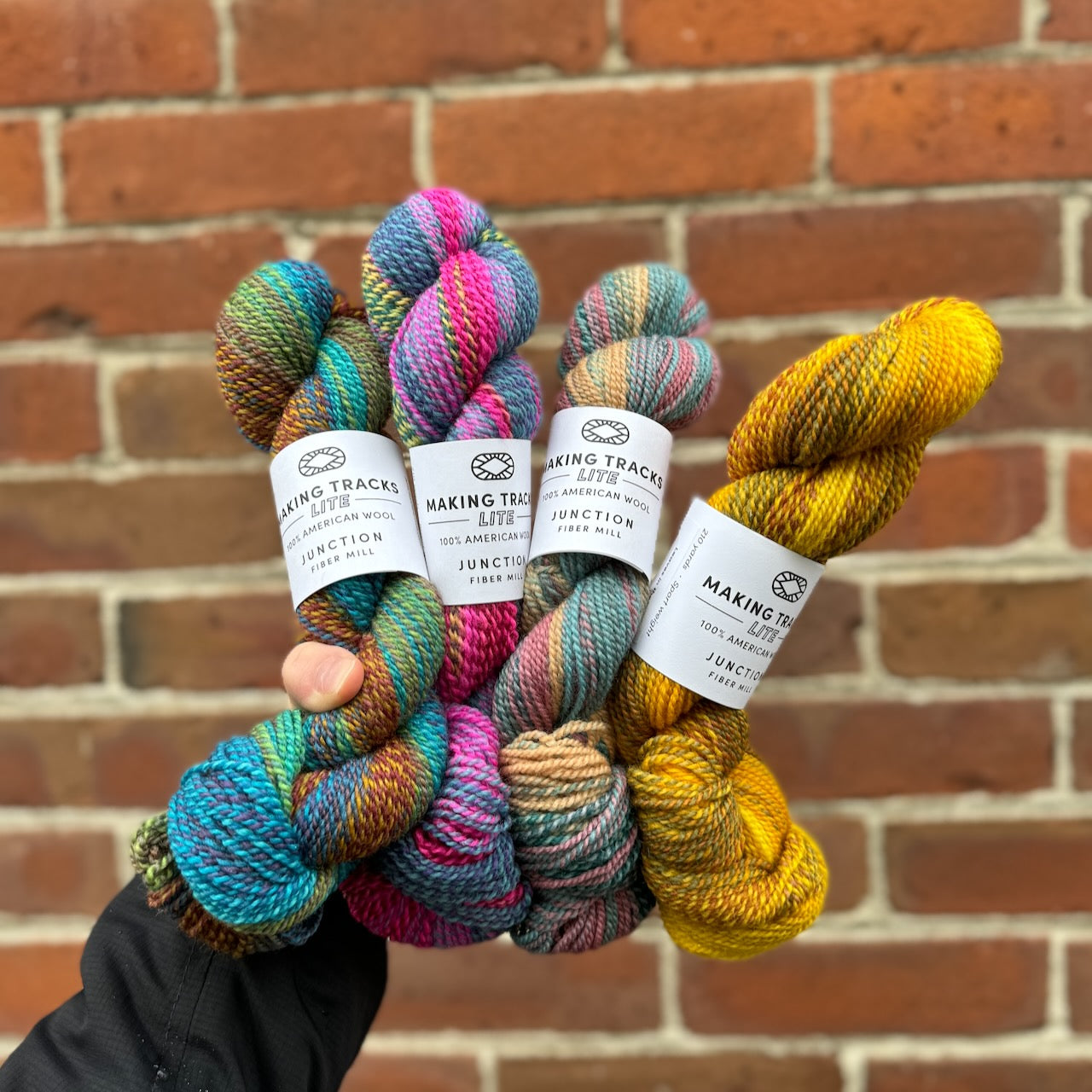 Junction Fiber Mill Making Tracks Lite 100% American Wool – Skein Yarn Shop